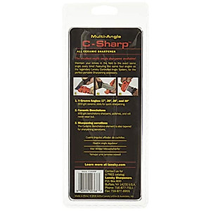 Lanksy C-Sharp Ceramic Knife Sharpening System - CSHARP