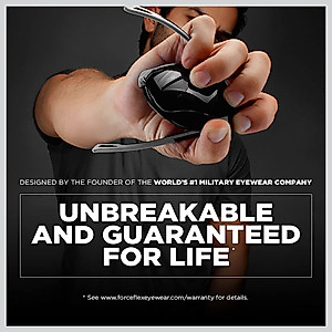 FORCEFLEX Havoc | Unbreakable Sports and Running Sunglasses for Men and Women