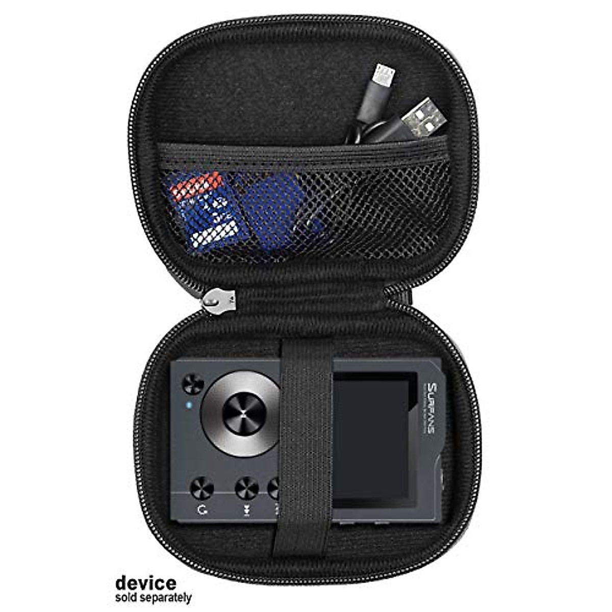 Wgear Music Player Case compatible with AGPTEK H01, H3, AGPTEK IMP HiFi 16GB MP3, Surfans F20 HiFi MP3 Player