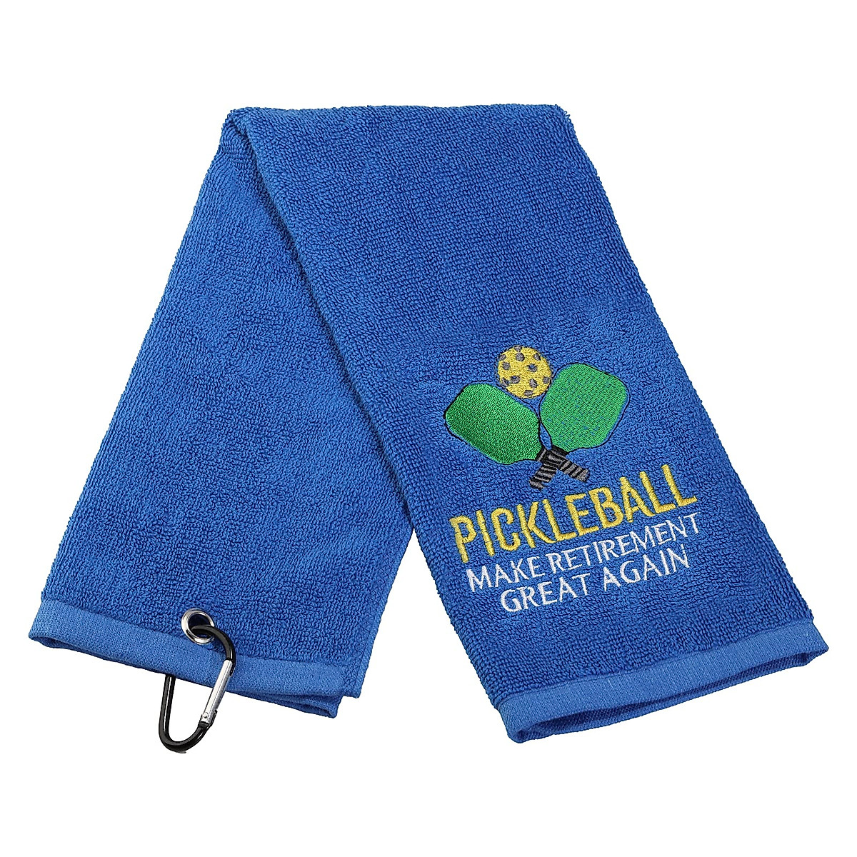 LEVLO Pickleball Sports Lovers Gift Pickleball Make Retirement Great Again Towels for Pickleball Lovers Gifts (PICKLEBALL MAKE RETIREMENT GREAT AGAIN)