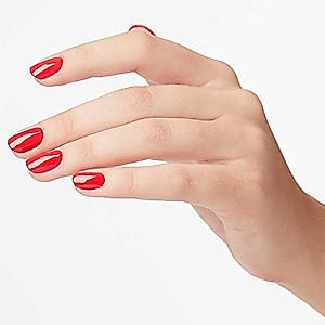 OPI Infinite Shine 2 Long-Wear Lacquer, Cajun Shrimp, Red Long-Lasting Nail Polish, 0.5 fl oz