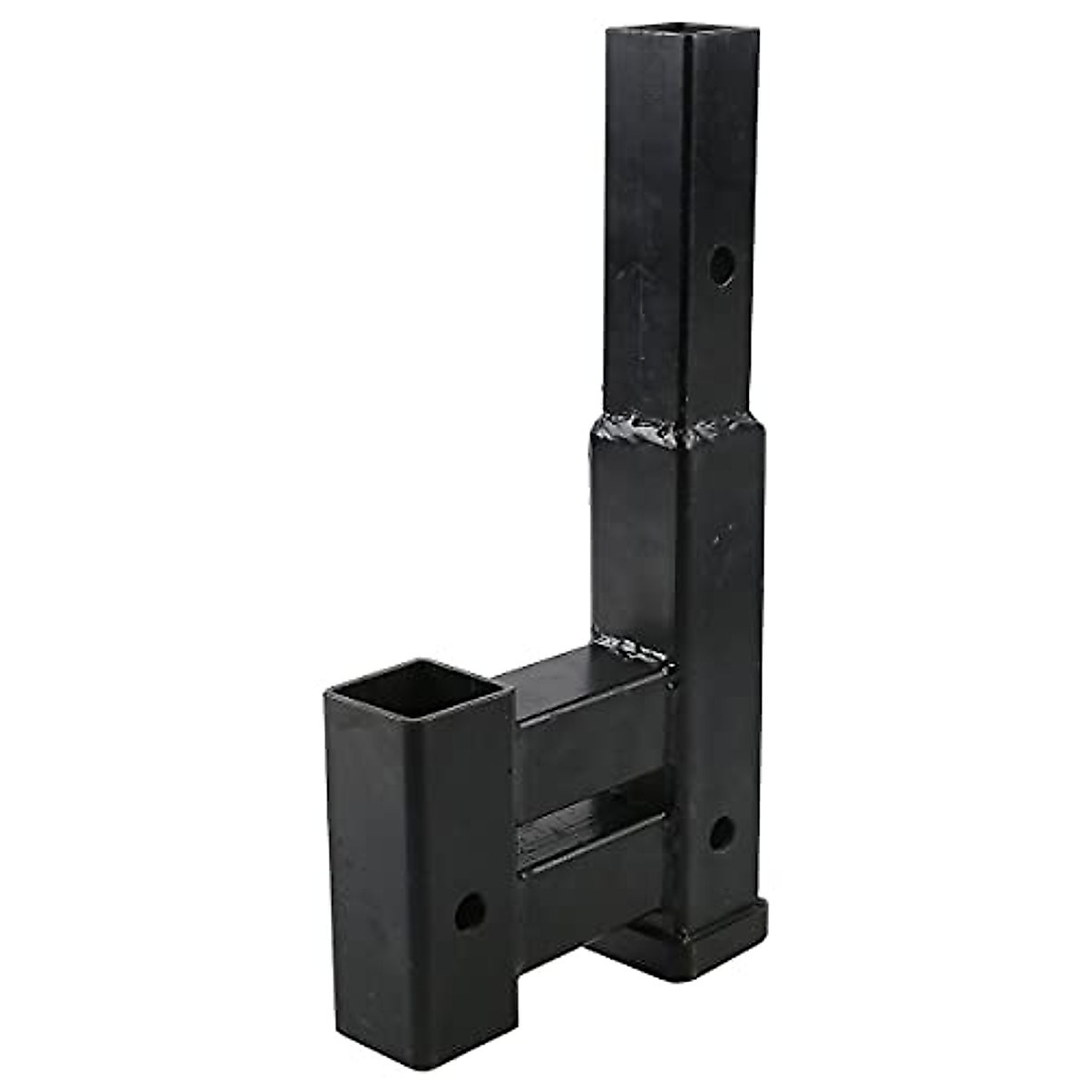 XMT-Moto 4000 LB Dual 2" Trailer Hitch Receiver Rise-Drop Adapter Extender Extension Tow