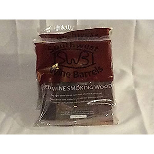 Southwest Wine Barrels red wine smoking and grilling wood chunks ( red wine in every piece ).