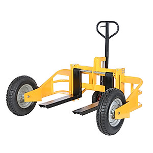 Vestil ALL-T-HD Heavy Duty All Terrain Pallet Truck, 2500 lbs Capacity, 32" Length x 12" - 26-3/4" Width Fork