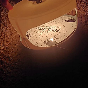 12 Packs Flea Trap Refill Discs for Inside Your Home, Natural Flea Light Trap Sticky Pads for Flea Detection.