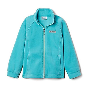 Columbia unisex-baby Benton Springs Fleece Jacket, Geyser, 12-18 Months