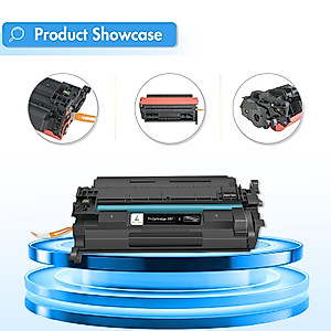 TRUE IMAGE Compatible Toner Cartridge Replacement for Canon 057 057H CRG-057 Work with ImageCLASS MF445dw MF448dw LBP226dw LBP227dw LBP228dw MF449dw MF445 Laser Printer Ink (Black, 2-Pack)