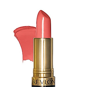 Revlon Super Lustrous Lipstick, High Impact Lipcolor with Moisturizing Creamy Formula, Infused with Vitamin E and Avocado Oil in Reds & Corals, Coral Berry (674) 0.15 oz