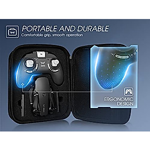 NEHEME NH525 Foldable Drones with 1080P HD Camera for Adults, RC Quadcopter WiFi FPV Live Video, Altitude Hold, Headless Mode, One Key Take Off for Kids or Beginners with 2 Batteries, Upgraded Version