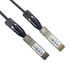 Wiitek 10G SFP+ DAC Cable 1M, 10Gbase-CU SFP+ Direct Attach Cable, SFP Patch Cable Compatible for Cisco SFP-H10GB-CU1M, Meraki, Ubiquiti uacc-dac-sfp10-1m, Mikrotik, Netgear and More