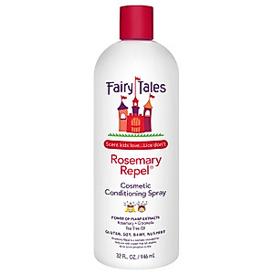 Fairy Tales Rosemary Repel Daily Kids Conditioning Spray REFILL– Kids Like the Smell, Lice Do Not, 32 fl oz. (Pack of 1)