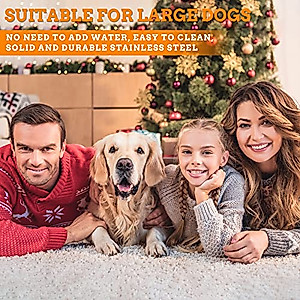 Stainless Steel Large Dog Bowl, 176oz High Capacity Dog Food Bowls for Large Dogs (2 Pack) (176oz（2pc）, Primary Colors)