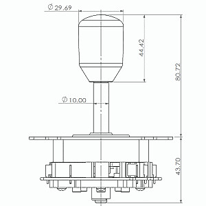 SEIMITSU BULLET LSX-NOBI LEVER LSX-NOBI-01 (PROFESSIONAL)