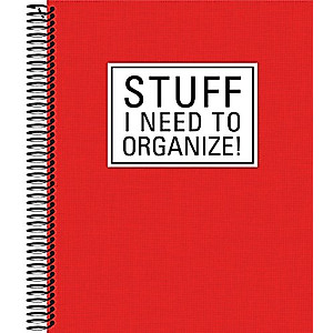 Stuff I Need to Organize! (Includes 12 Pockets)
