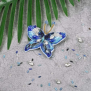 Craftdady 6400Pcs 24 Colors Glass Bugle Seed Beads 4.6-5mm Tube Spacer Loose Pony Beads with 4Pcs Big Eye Beading Needles, 2 Rolls Crystal Thread for Jewelry Making