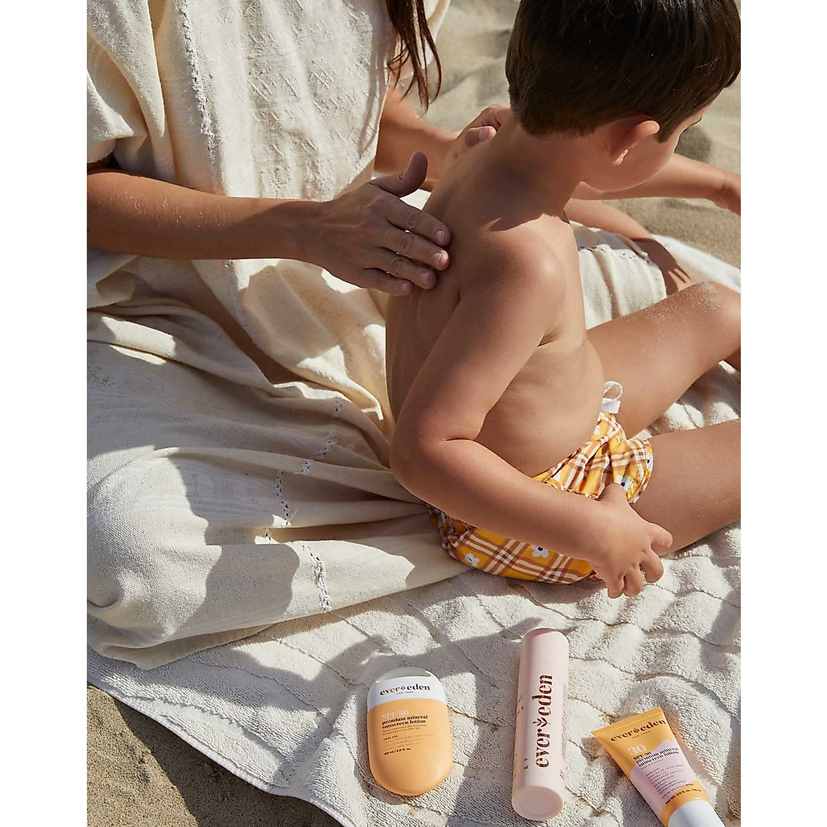Evereden Kids Sunscreen SPF 50: Premium Mineral Sunscreen for Toddlers, Kids, and Whole Family - UVA/UVB Protection, Non-Toxic, Water-Resistant - Suitable for face and body - FSA Eligible