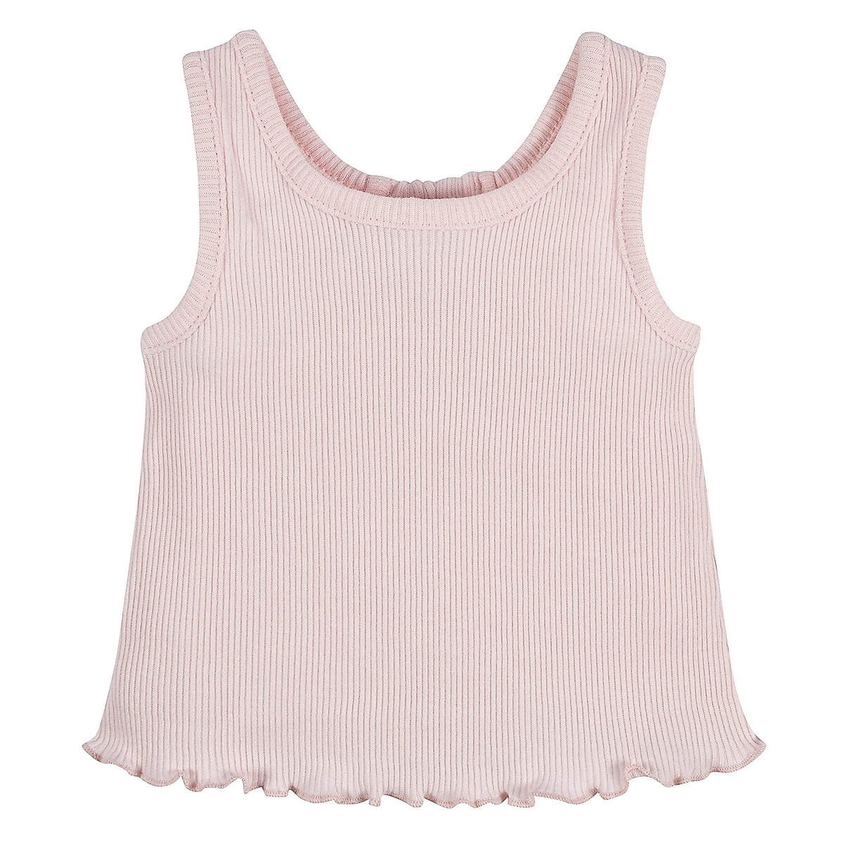 Gerber Baby Girls' Toddler 3-Pack Racer Back Tank Tops, Pink Floral, 18 Months