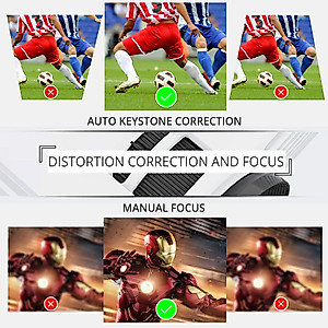 AKASO WT50 Mini Pocket Pico Projector, 1080P HD Video DLP Portable Projector with Android System, WIFi, Wireless Screen Sharing, Trackpad Design, Pocket Sized Home Theater Projector for iPhone Android