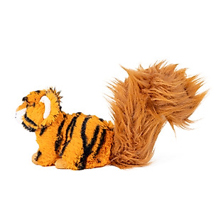 Randimals Randimini Collection Squiger - Squirrel and Tiger Floppy Plush Bean Filled Toy 6.5”, Soft & Huggable, Premium Quality Hybrid Animal Friend Encourages Adventure & Imagination