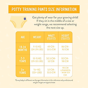 Bambino Mio, Potty Training Pants, Light Pink, 18-24 Months, 3 Count