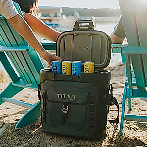 Titan Deep Freeze Welded Cooler - 36 Can Zipperless Cooler, Cold Front
