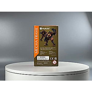 MyBuild Mecha Frame Armed Forces Stryker 5021 - Brown Armor Robot Blocks Toy Building Bricks Collection for Children to Adult Mech Fans