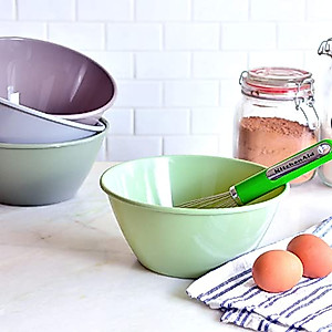 Youngever 50 Ounce Plastic Bowls, Large Cereal Bowls, Large Soup Bowls, Set of 9 (9 Urban Colors)