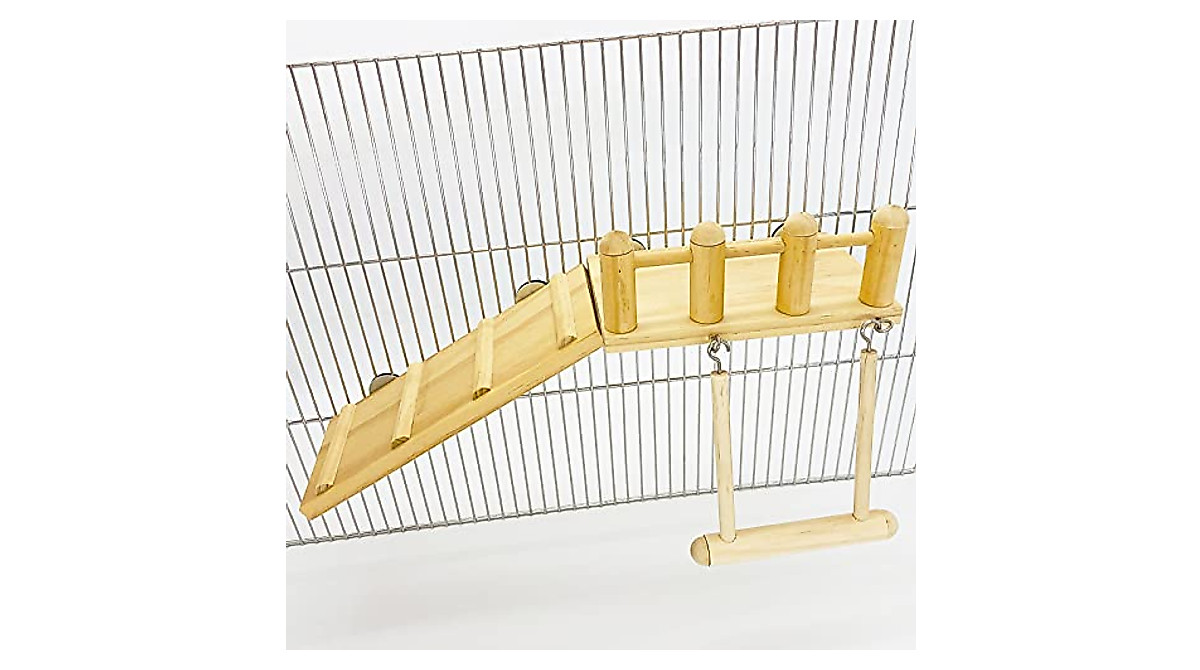 Parrot Climbing Ladder & Play Set for Small Birds & Hamsters