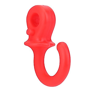 VGEBY1 Bowstring Stabilizer Bow String Stabilizer, 4Pcs Monkey Tail Type Rubber Compound Bow String Shock Absorber(Red)