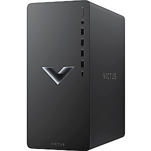 HP 2023 Newest Victus 15L Gaming Desktop, AMD Ryzen 7 5700G(> i9-10920X), AMD Radeon RX 6600 XT 8GB(> RTX 3060), 32GB 3200MHz RAM, 1TB NVMe SSD, WiFi 6, RGB Light, Type-A&C, W11, Bundled w/Accessories