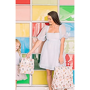 Petunia Pickle Bottom Meta Mini Backpack | Diaper Bag Backpack for Parents | Stylish Bag and Organizer | Comfortable, Spacious, and Sleek Backpack for On The Go Moms and Dads| Disney Princess