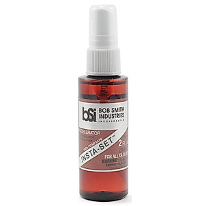 Bob Smith Industries Cyanoacrylate Super Glue Bundle, Insta-Cure, Insta-Cure+, and Insta-Set Accelerator (Pack of 3) - Bundled with Make Your Day Paintbrushes