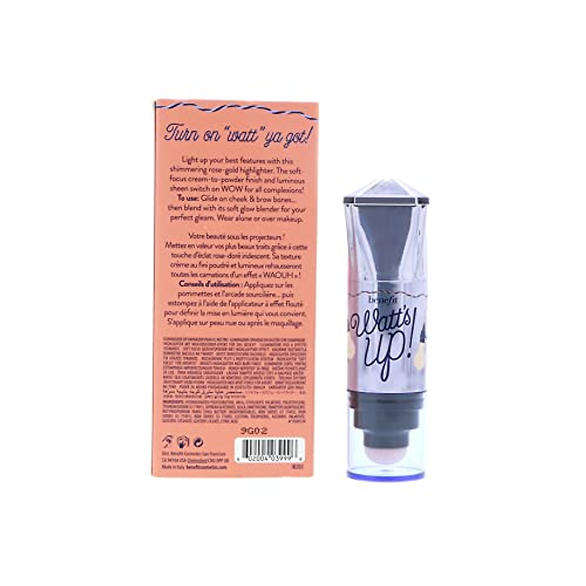 Benefit Watt's Up Soft Focus Highlighter for Face, 0.33 Ounce