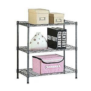 3-Tier Kitchen Storage Cart Microwave Oven Rack Utility Workstation Stand Shelf Romm Organization and storage Book shelves Office decor Wall shelf Storage shelves Wall shelves
