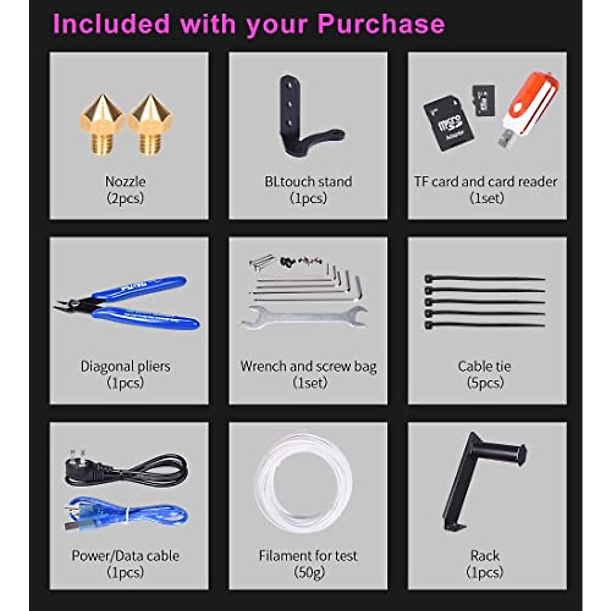 BigTree BIQU B1 3D Printer, Open Source FDM Printer, Smart Filament Sensor & Resume Printing, Spring Steel Plate, 32-bit Silent Motherboard, DIY STEM Maker 3D Printing, 9.3” x 9.3” x 10.6” Build Size