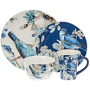 Certified International Indigold 16 pc. Dinnerware Set, Service for 4, Multicolored