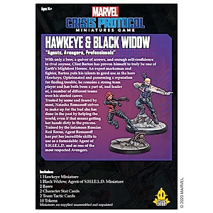 Atomic Mass Games Marvel Crisis Protocol: Hawkeye and Black Widow (CP24en)