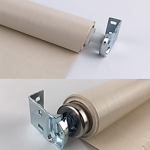 BOOHAO 4 Pairs Universal Replacement Mounting Brackets Roller Blind Repair Kit, Mount Window Shade Brackets, Curtain Roller Blind Accessories