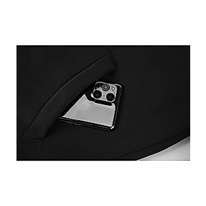 JACKETOWN Athletic Hoodies for Men Heavy Zip Up Sweatshirt Sherpa Fleece Jacket Winter Warmth Coat, 004Black, XL