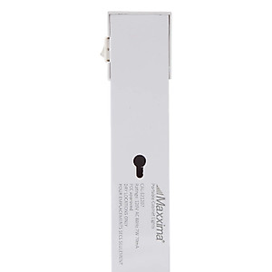 Maxxima 24 inch LED Under Cabinet Light - 1200 Lumens Warm White 3000K, Undermount Strip Lighting for Kitchen, Closet, and Bedroom, On/Off Switch, Plug in, Energy Star Rated