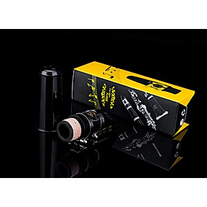 Glory Clarinet Mouthpiece Kit with Ligature,one Reed and Plastic Cap~black, Click to See More Colors