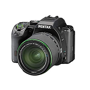 Pentax K-S2 SLR lens kit w/18-135mm WR 20 MP Weatherized Wi-Fi/NFC Enabled SLR Camera, Black