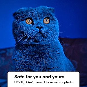 LIFX Clean, A19 1100 lumens, Full Color with Antibacterial HEV, Wi-Fi Smart LED Light Bulb, No Bridge Required, Compatible with Alexa, Hey Google, HomeKit and Siri (2-Pack)
