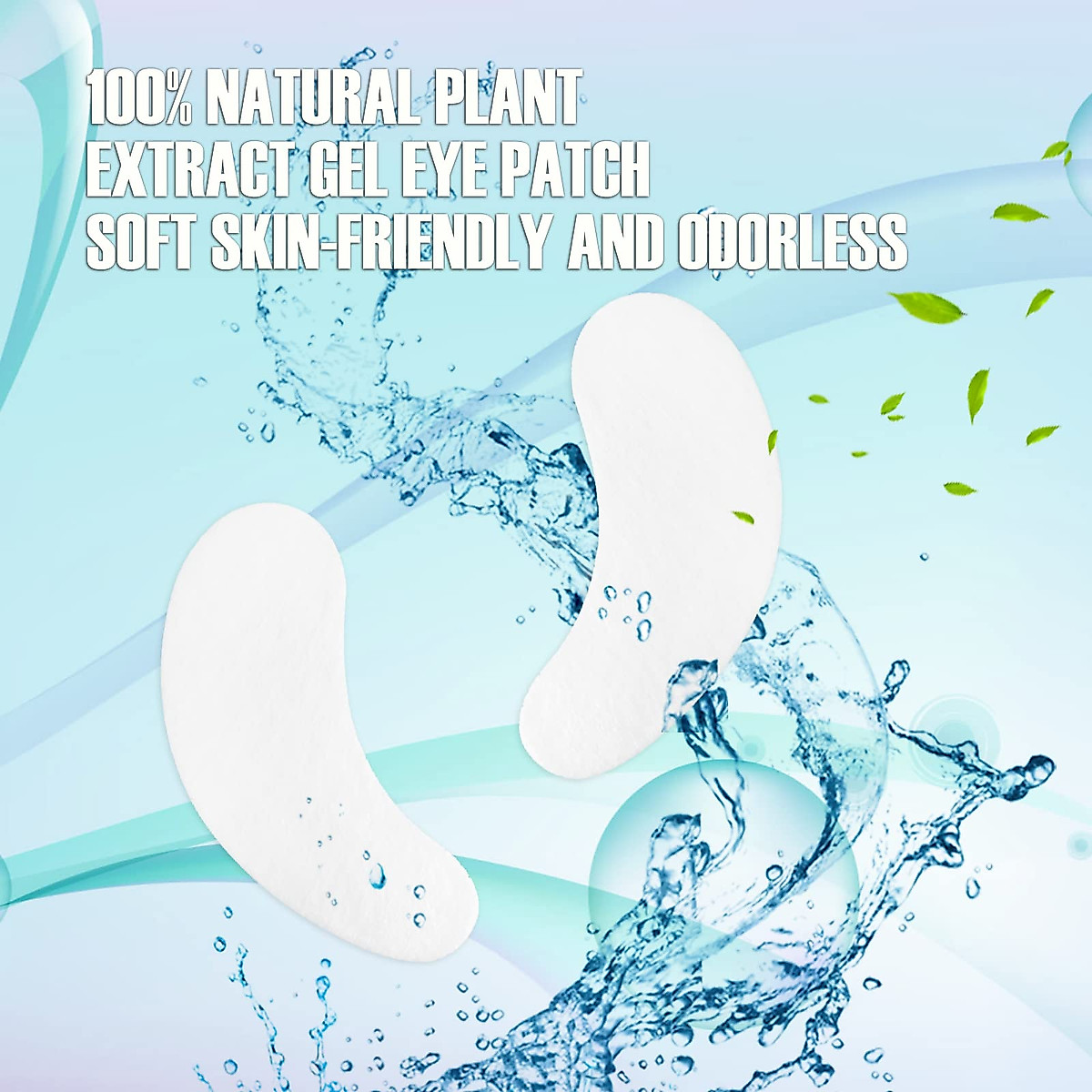 110 Pairs C. ARTIST 100% Natural Eyelash Extension Under Eye Gel Pads patches kit Collagen Aloe Vera Hydrogel Eye Patches Eyelash Extension Supplies Tools, Lash Extension Supplies, lash tech supplies