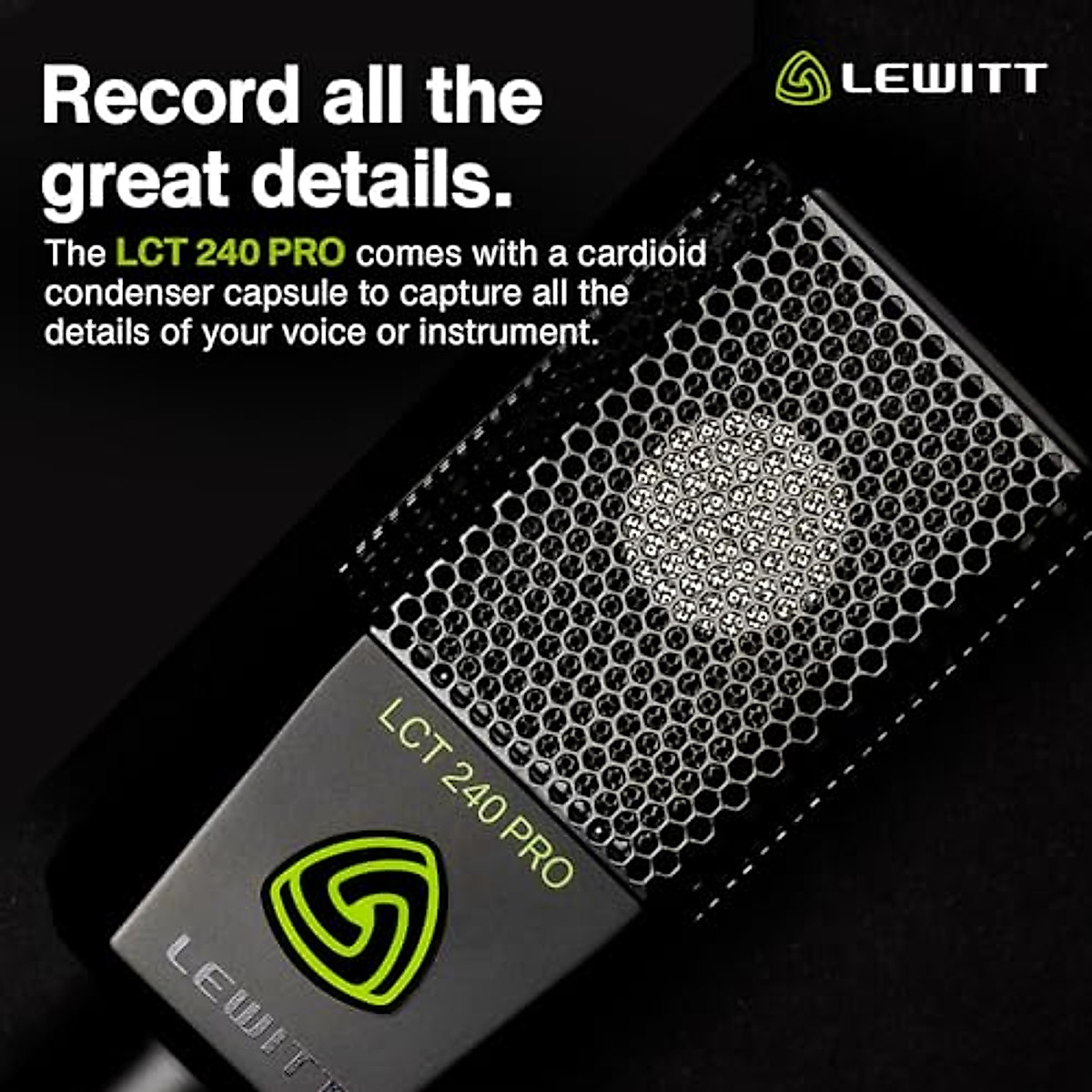 LCT-240 Pro Value Pack Microphone Bundle with Shock Mount