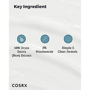 COSRX Ultimate Nourishing Rice Overnight Spa Mask, 60ml / 2.02 fl.oz | Rice Extract 68% and Niacinamide 2% | Korean Skin Care, Animal Testing Free, Paraben Free