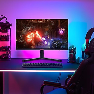 KOORUI 24 Inch Computer Monitor -FHD 1080P Gaming Monitor 165Hz VA 1ms, AdaptiveSync Technology, LED Monitors with Ultra-Thin, HDMI X2 /DP, VESA Compatible, Tilt Adjustable, Eye Care 24E4