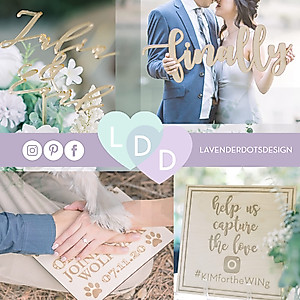 Congrats Grad Wooden Sign - 5 Sizes: 12, 18, 24, 30, 36 inches wide - For Graduation Party, Grad Backdrop, Cap and Gown- Made by Lavender Dots Design