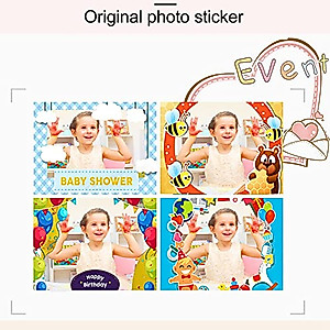 Mini Digital Camera, Kids Camera Filter Drop Resistant 800W Cartoon Multifunction 2.0 Inch IPS Screen HD 1080P for Children Gifts