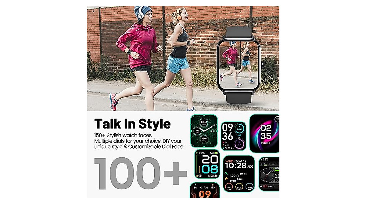 Hoowel Smart Watch - All-in-One Health Monitoring